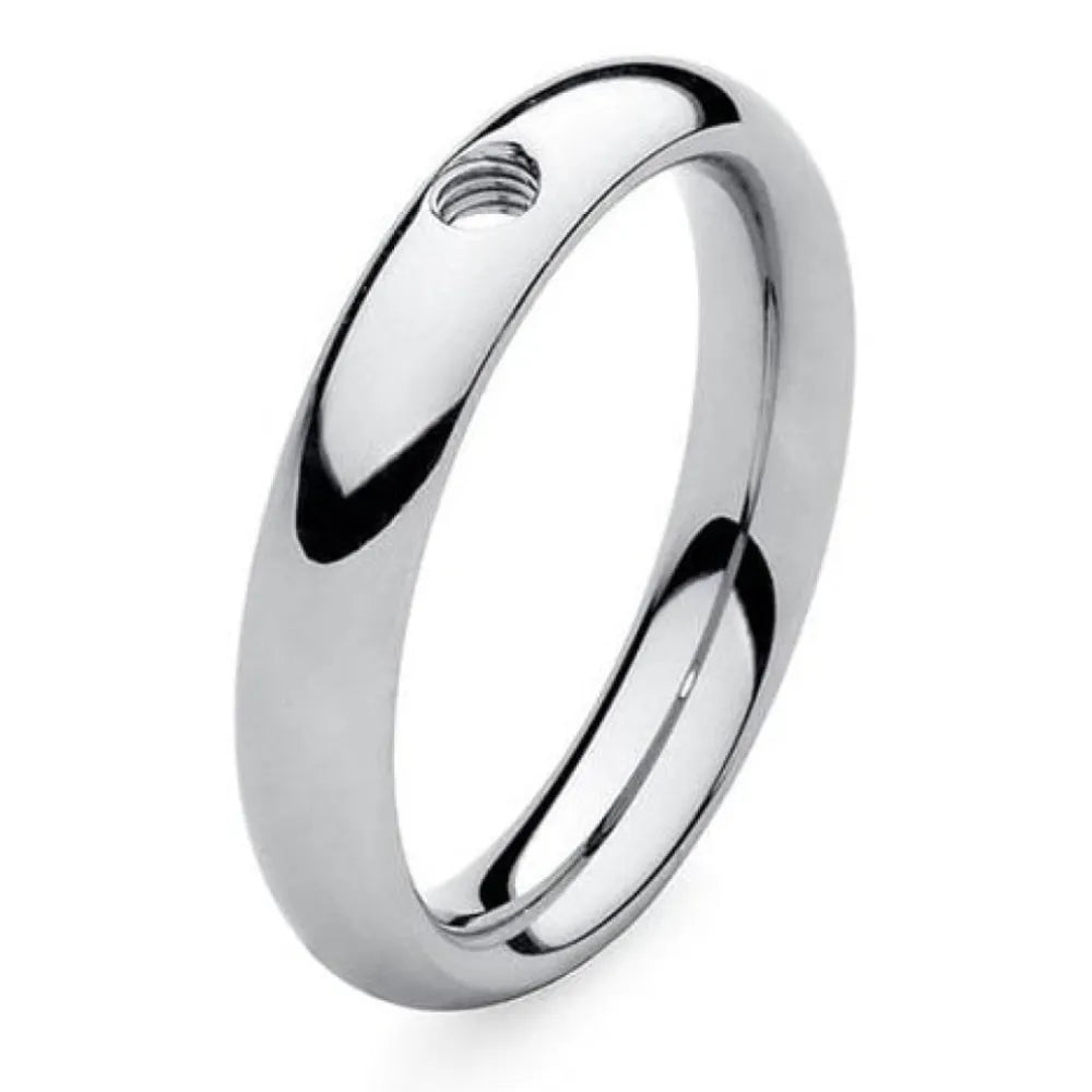 Qudo Basic Small Interchangeable Ring Silver – Sitara Morgan Boutique